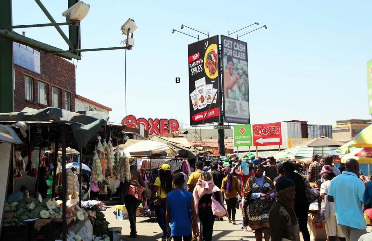 Billboards in Daveyton - Mamela Media